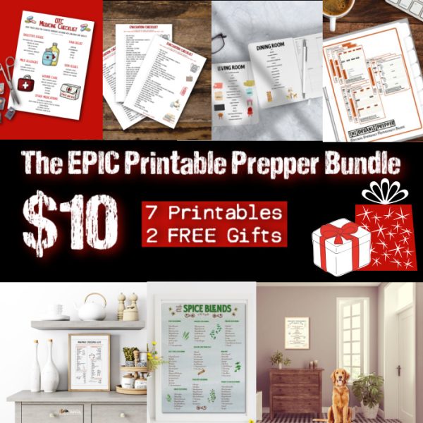 The EPIC Prepper Printable Bundle