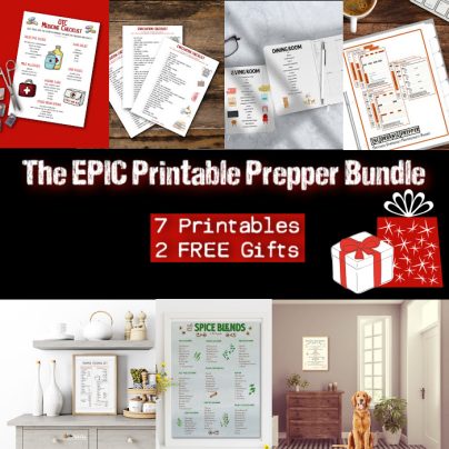 The EPIC Prepper Printable Bundle